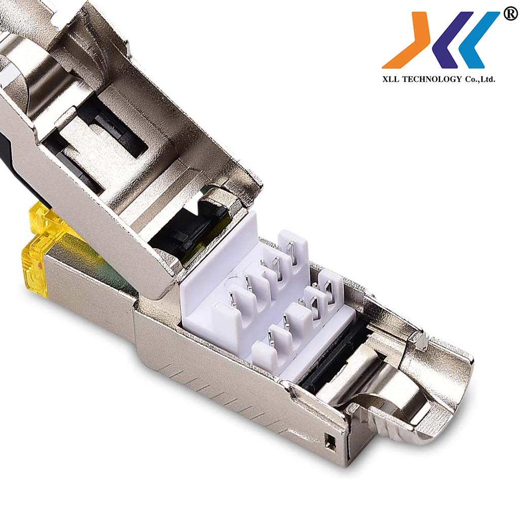 XLL หัวแลน RJ45 CAT6A Modular Shielded FTP Tool-free Plugs - XLL Technology